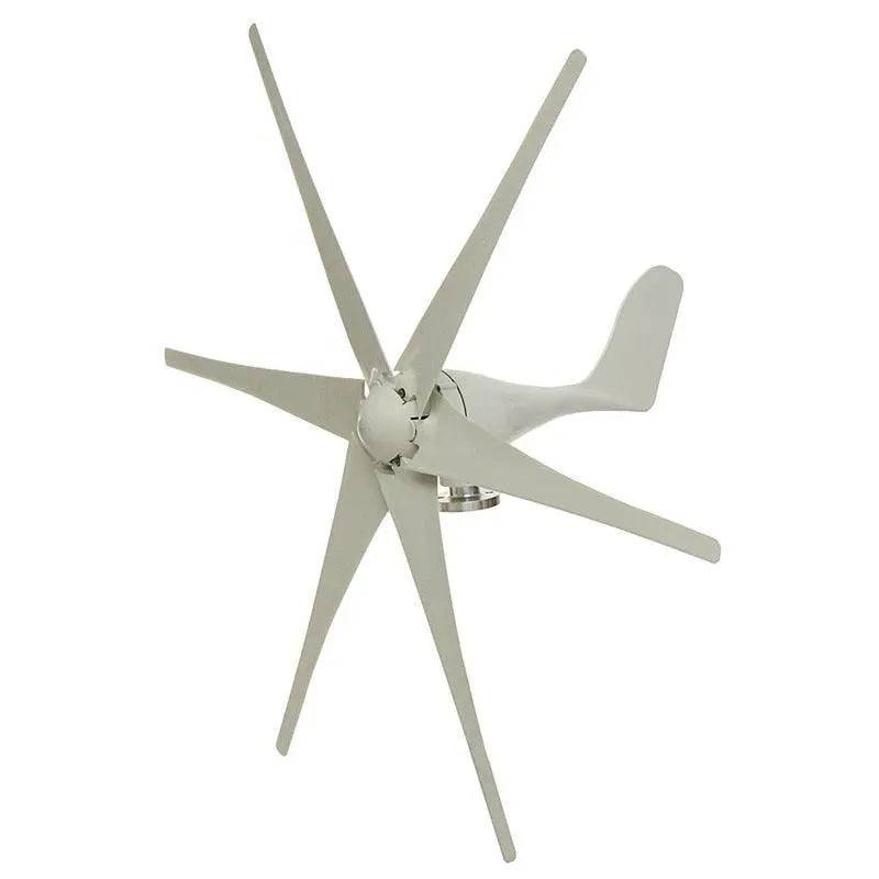 Wind Turbine Generator 6000W Windmill 12/24/48V 6 Blade - 54 Energy ...
