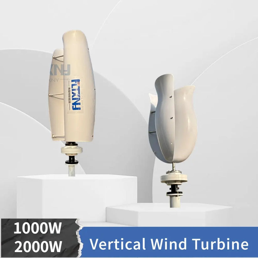 Wind Turbine Power Generator 1000/2000W 12/24v CE Certification With ...